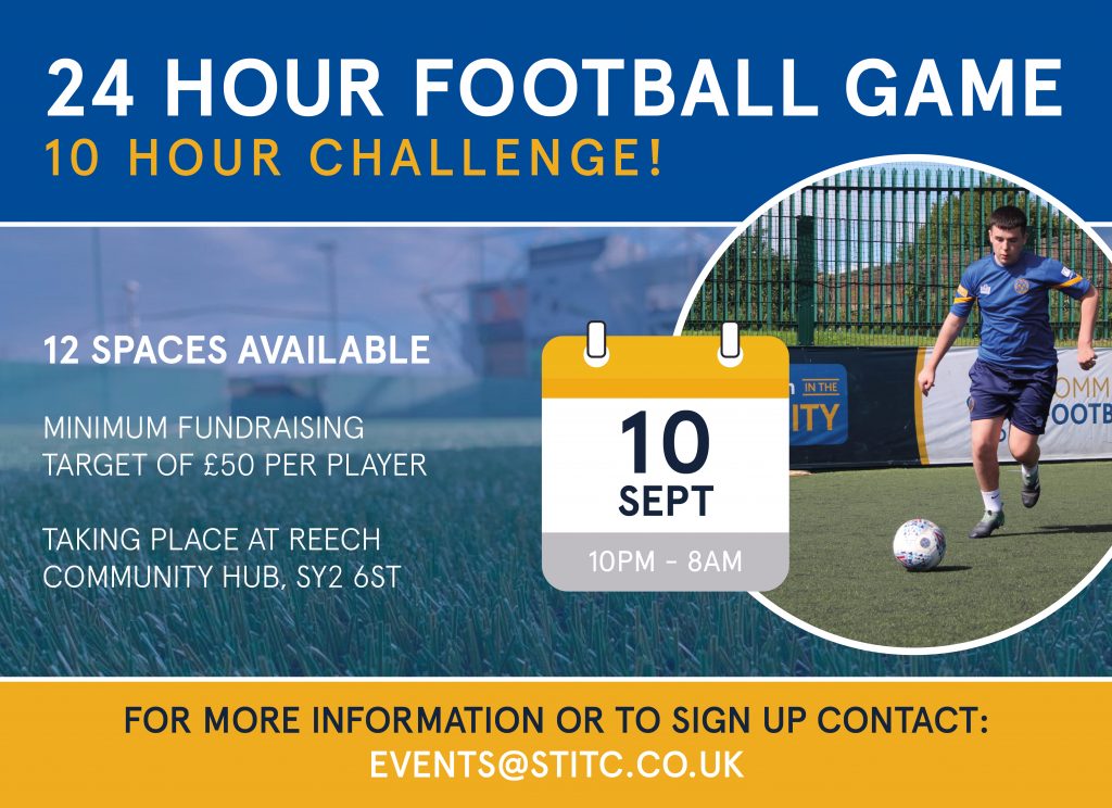 10 Hour Football Challenge - Shrewsbury Town Foundation